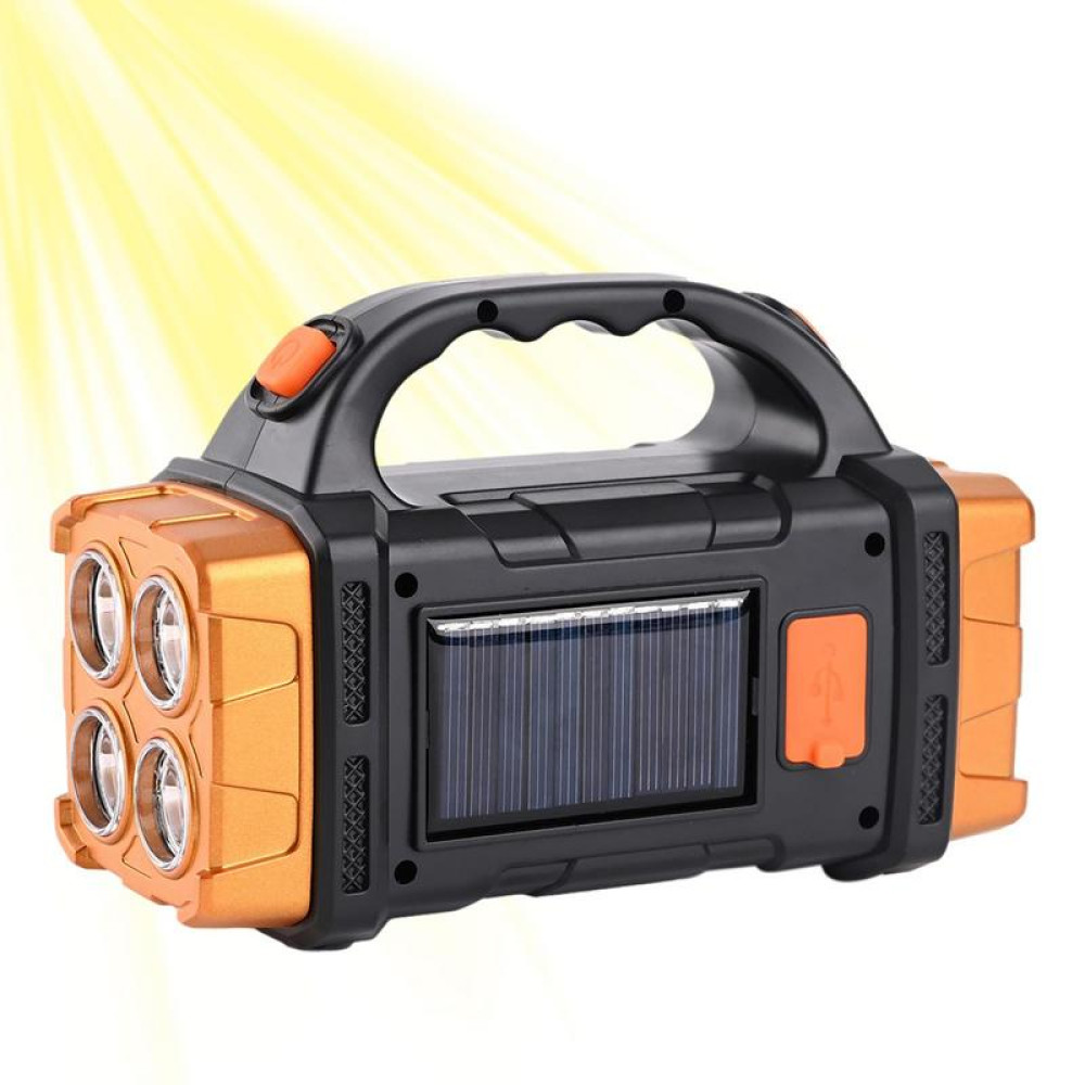 Online Store SkyMag Super Bright Solar Flashlight Rechargeable Torch